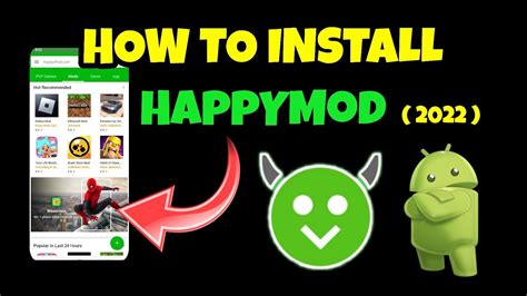 How To Install Happymod Android Youtube