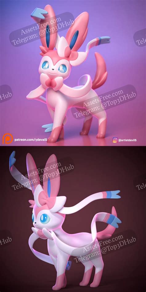 Sylveon Free High Quality Models