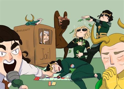 Pin By S☺︎ph On Beautiful Marvel Avengers Funny Loki Fanart Loki