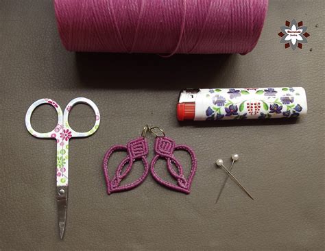 Tutorial Beginners Easy Macrame Earrings Macramotiv