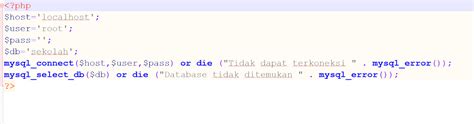 Module Rpl Koneksi Basis Data Mysql Dengan Php