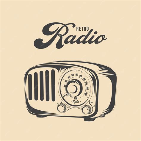Old Radio Drawing
