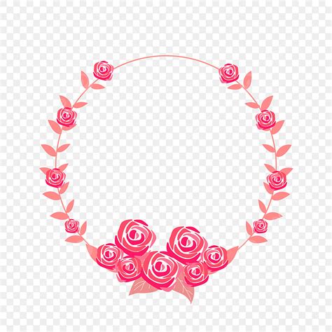 Macarons Png Image Macaron Red Flower Border Macaron Border Red Border Flower Border Png