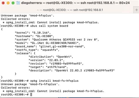 Install Kmod Hfsplus Package In Gl Xe300 70a Puli Installing And Using Openwrt Openwrt Forum