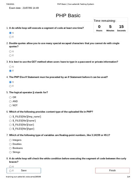 Php Basic Time Remaining Download Free Pdf Php Variable