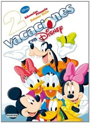 Vacaciones Con Disney 2o Educacion Primaria Primer Ciclo Walt Disney
