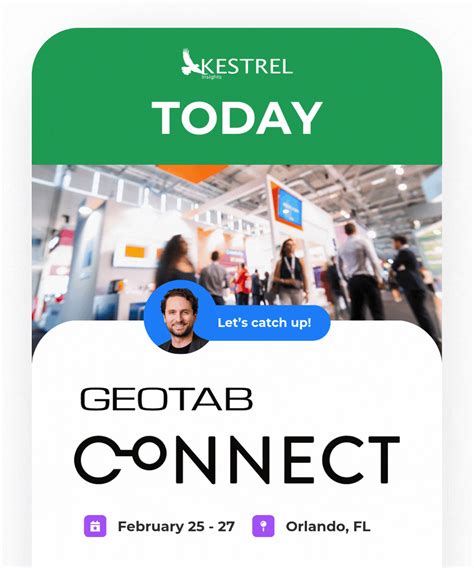 Geotabconnect Kestrel Insights
