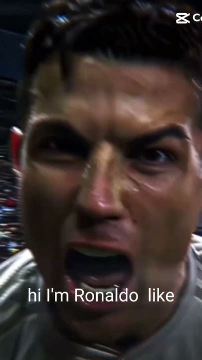 Im Scared Of Ronaldo 😐 Youtube