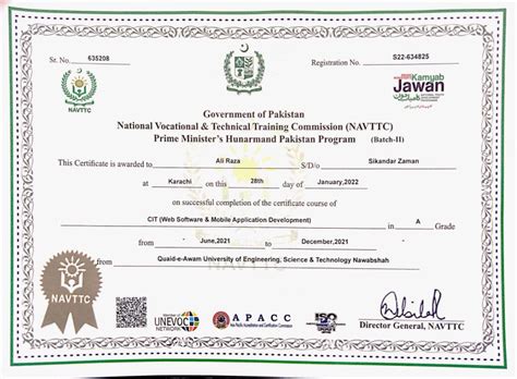 Ali Raza On Linkedin Webdevelopment Webdeveloper Mobileappdevelopment Navttc