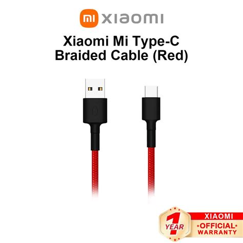 Xiaomi Mi Braided Usb Type C Cable Cm Shopee Philippines