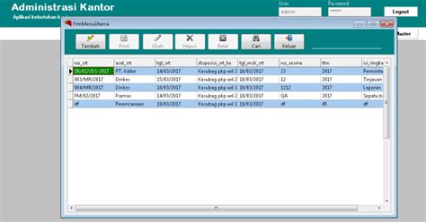 Aplikasi Persuratan ~ Dafi Software Software House Aplikasi Surat Aplikasi Inventori Kasir