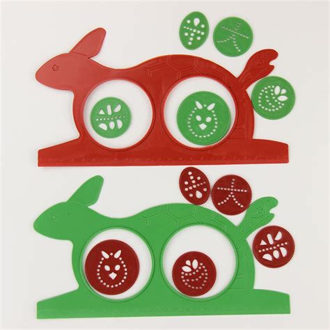 1 Set Newest Spirograph Magic Turtle Rabbit Sketch Vicedeal