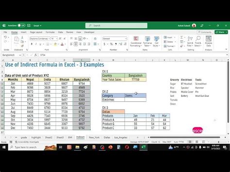 Gerhard Pundt On Linkedin 3 Great Use Of Indirect Formula In Excel