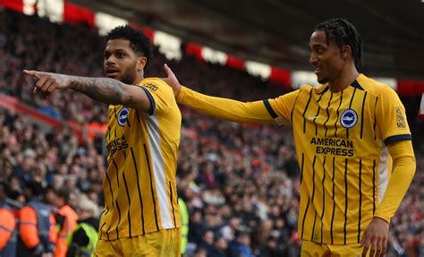 Brighton Boost European Hopes With Big Win At Southampton