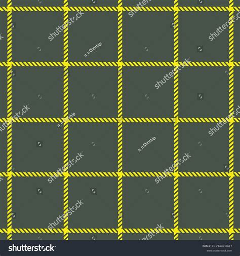 Seamless Rectangular Grid Pattern Using Yellow Stock Vector Royalty Free 2147632617 Shutterstock