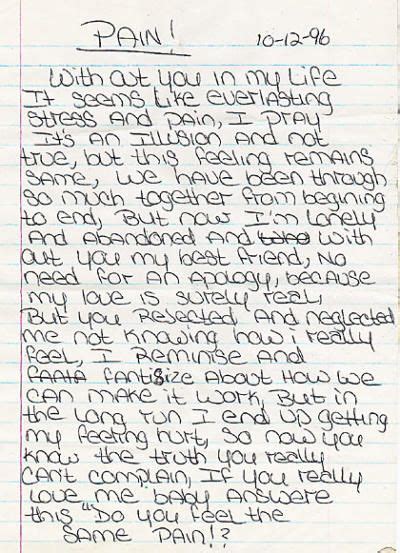 Bubble Handwriting Examples