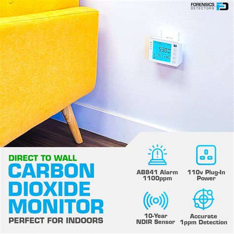 Carbon Dioxide Monitor Wall Plug In Ac By Forensics