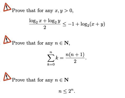 Solved Prove That For Any X Y 0 Log2 X Log2 Y