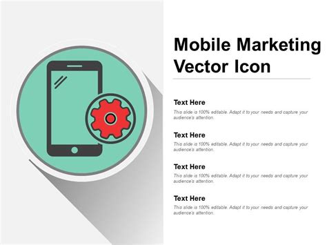 Mobile Marketing Vector Icon Ppt Powerpoint Presentation Inspiration