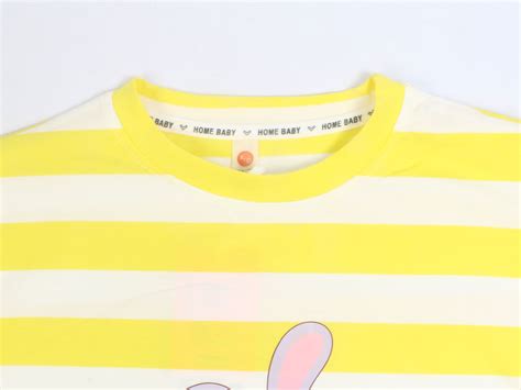 مشخصاتقیمت و خرید تیشرت آستین کوتاه دخترانه طرح راه راه رنگی و خرگوشدلبند