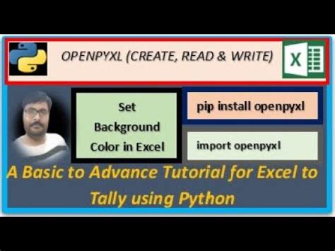 OPENPYXL CREATE READ WRITE Set Background Color In Excel Reading Writing Reading