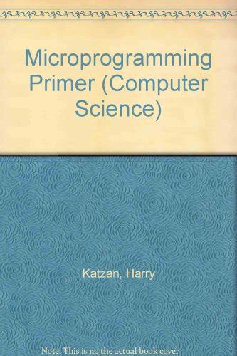 microprogramming primer mcgraw hill computer science series katzan
