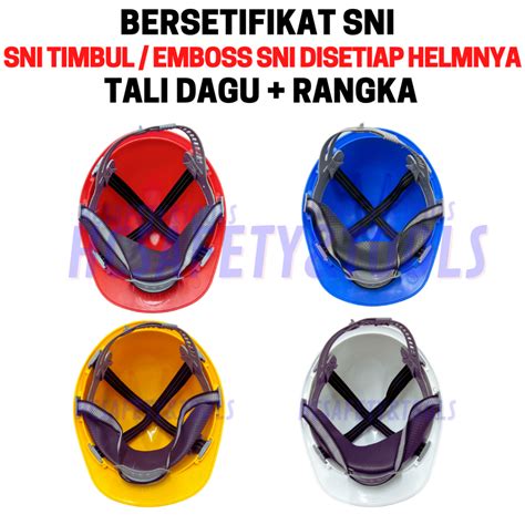 Jual Papan Code Red Dengan Helm Proyek Merah Kuning Putih Biru