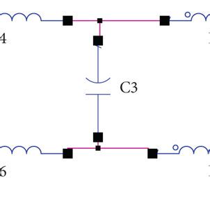 Schematic Of Differential LC Matching Circuit At LO Port Download Scientific Diagram