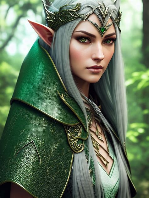 Rpg 40 Stunningly Beautiful Female Elven Ranger Wi By Jaredsyn On