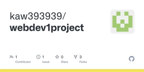 Github Kaw393939webdev1project