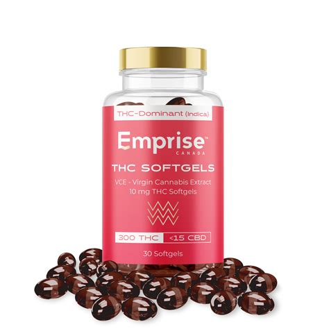 Vce Virgin Cannabis Extract 10mg Thc Soft Gel