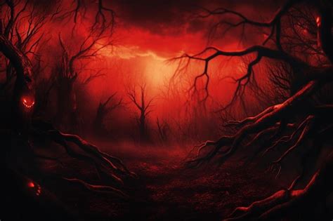 Scary Background And Copy Space Premium Ai Generated Image