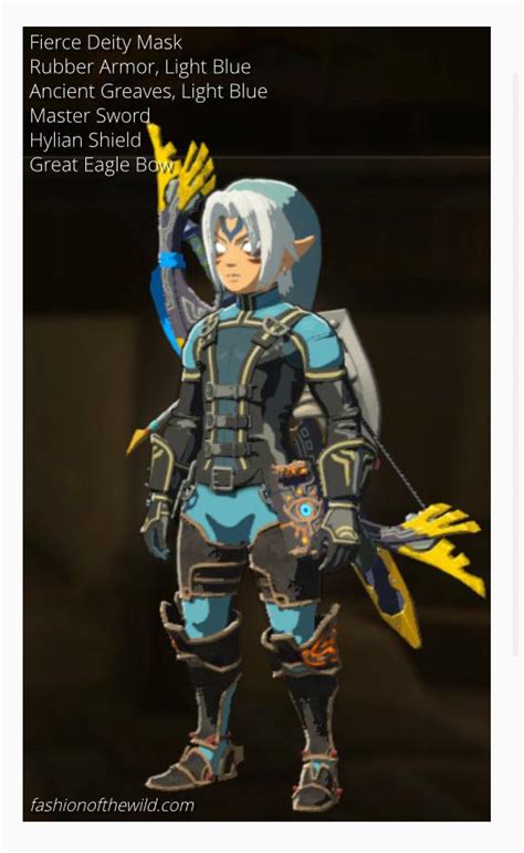 The Wild One Fierce Deity Mask Rubber Armor Dyed Light Blue Ancient