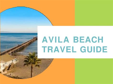 Ppt Avila Beach California Travel Guide Powerpoint Presentation Free
