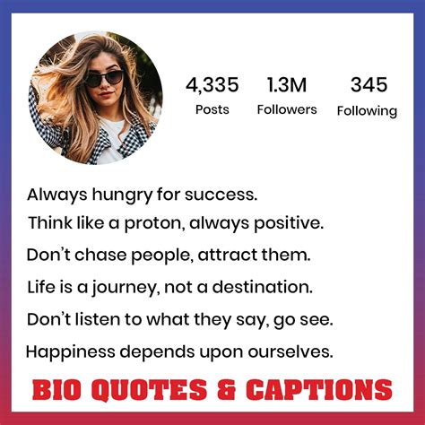 Biografia De Citacoes Do Instagram