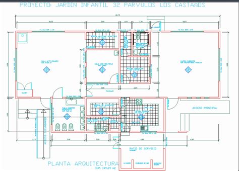 Kinder Garden In Autocad Download Cad Free 103 89 Kb Bibliocad