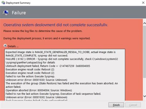 microsoft deployment toolkit mdt configuration with unforeseen