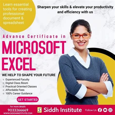 Beginner Certificate Course In Advanced Excel At ₹ 4500month In Anand