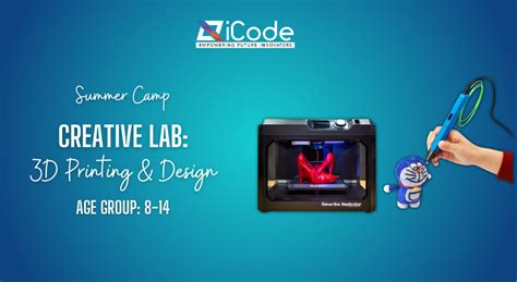 Creative Lab 3d Printing And Design 2 Day Camp