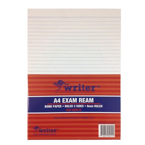 A4 Lined Paper Ream At John Spiker Blog