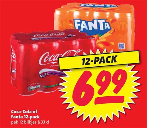 Coca Cola Of Fanta 12 Pack Aanbieding Bij Boni Folderfeest Nl