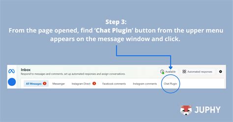 How To Add Facebook Chat Plugin To Your Website Juphy