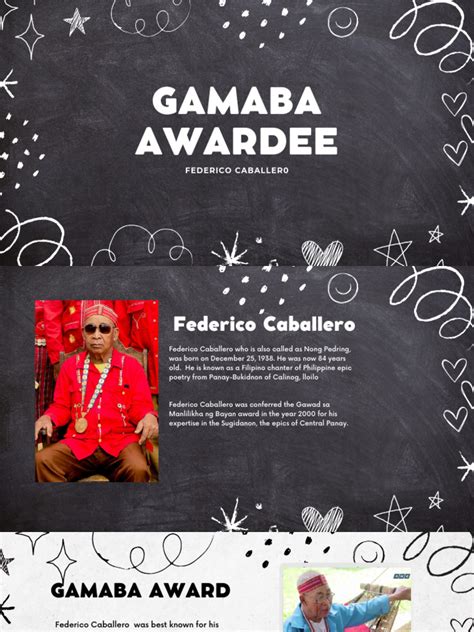 Gamaba Awardee Federico Caballero Pdf