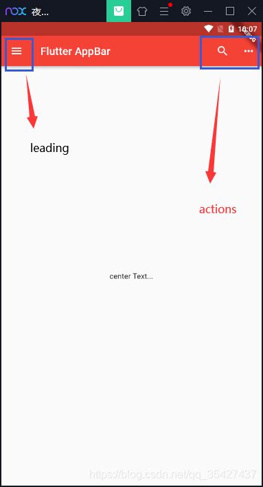 Flutter Appbar自定义顶部导航按钮，图片，颜色，以及flutter Appbar显示图片和标题 Csdn博客