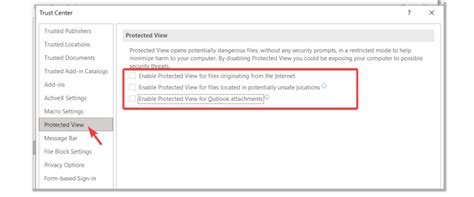 How To Disable Protected View In Powerpoint Word And Excel