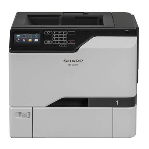 Sharp MX-C507P krāsu lāzerprinteris - izdevīga cena!
