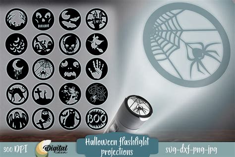 Halloween Flashlight Projections Bundle Graphic By Digital Idea