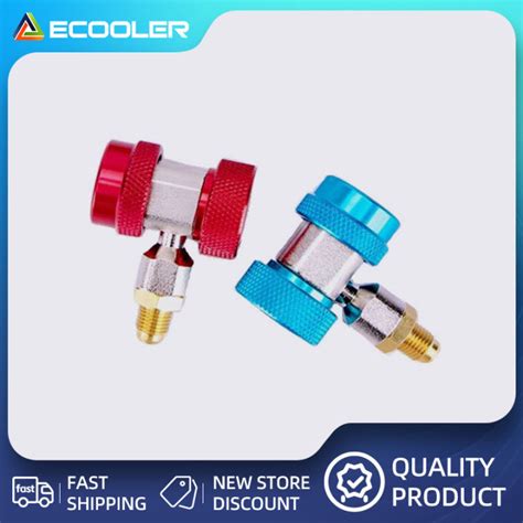 Refrigerant Meter Quick Connector Automotive Air Conditioning Fluorine