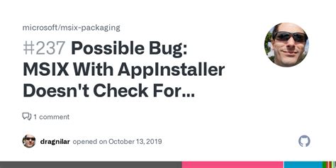 Possible Bug Msix With Appinstaller Doesnt Check For Updates When