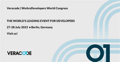 📢 Were Heading To Wearedevelopers World Congress Will You Be There